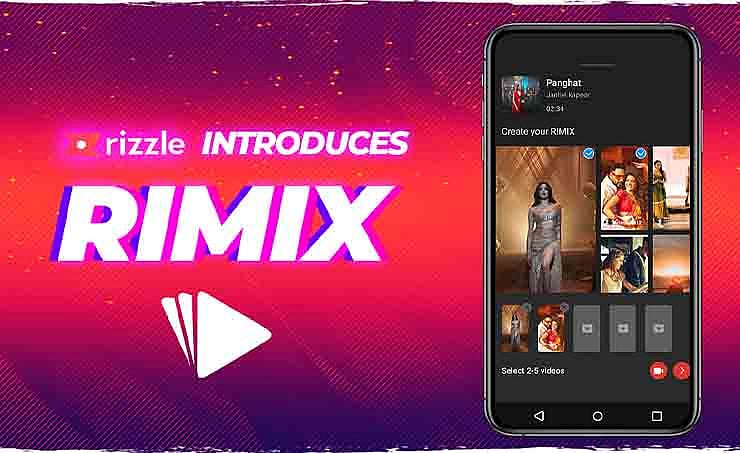 Rizzle, Rizzle India, Rimix App, Rizzle Short video app, Rizzle new app, trending, infotainment ...